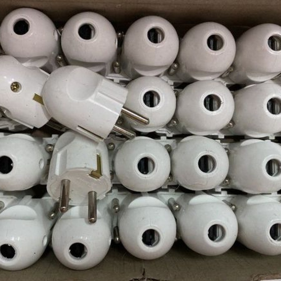 Jual Steker Arde Colokan Bulat Listrik Asli Kuningan | Shopee Indonesia