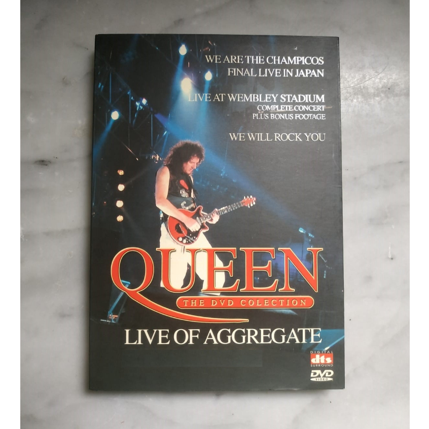 Jual DVD Musik Original QUEEN: The DVD Collection - Live of Aggregate ...