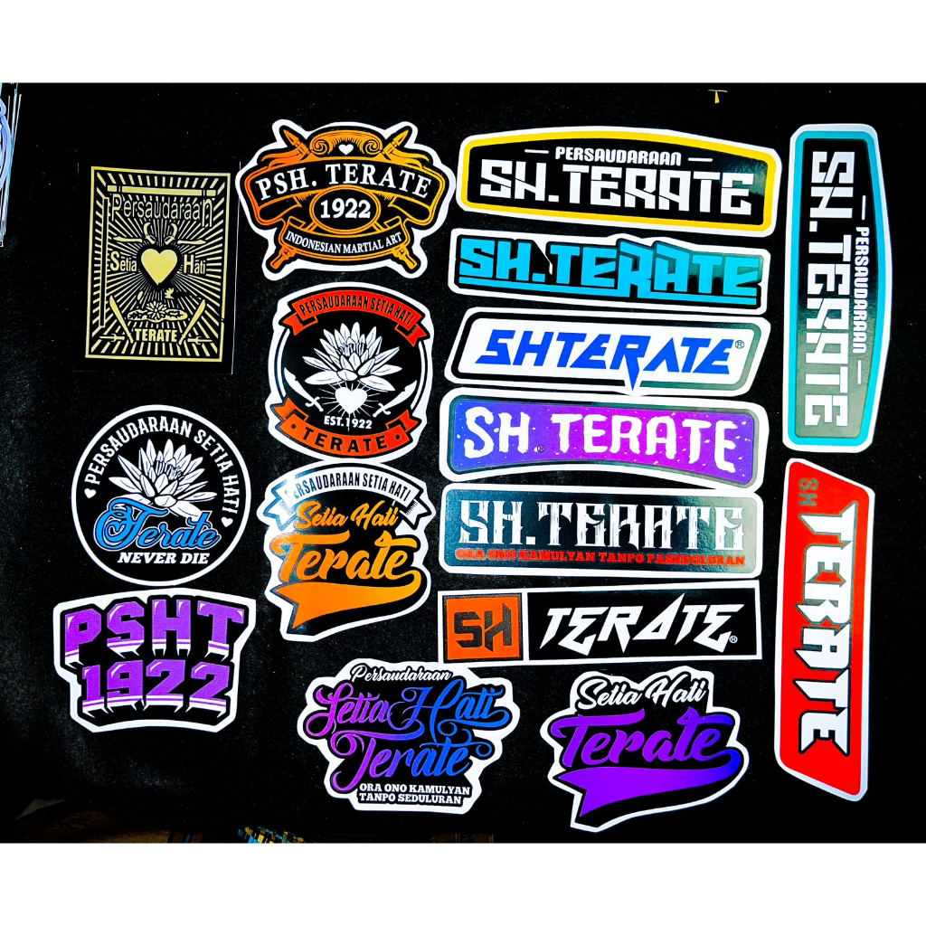 Jual STIKER PSHT ART ISIAN RANDOM 5 PCS SIMPLE AND ELEGANT CLOTHING ...