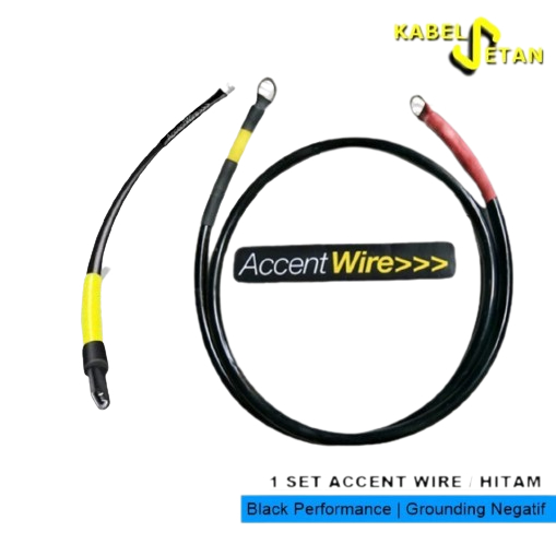 Jual Kabel Setan Accent Wire Performance 1 Set Koil Booster Black ...