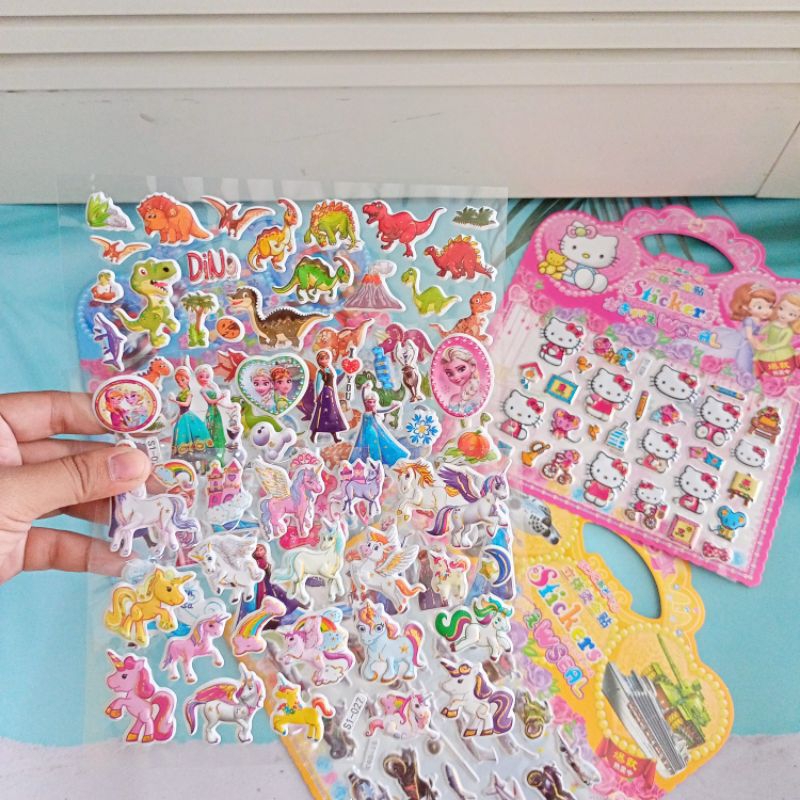 Jual LBH Stiker Bongkar Pasang Besar/Sticker For Child /Stiker Mainan ...