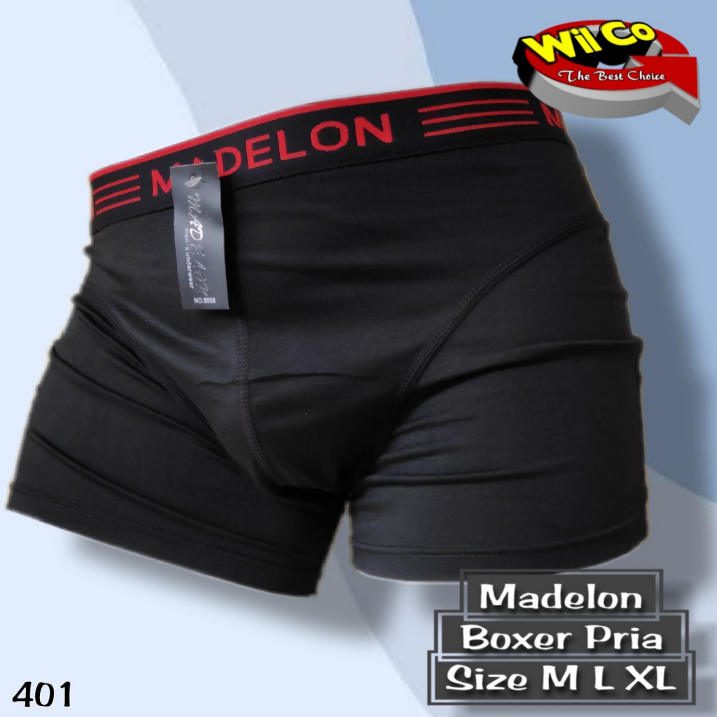 Jual K401 (harga satuan) Madelon Celana Dalam Boxer Pria Dewasa dan ...