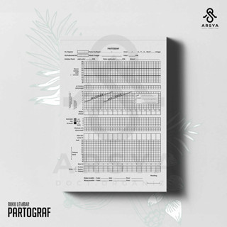 Jual Partograf Kebidanan | Formulir Partograf | Surat Lembar Partograf ...