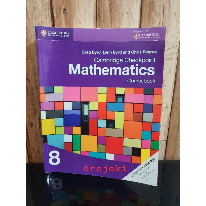 Jual CAMBRIDGE checkpoint MATHEMATICS coursebook 8 | Shopee Indonesia