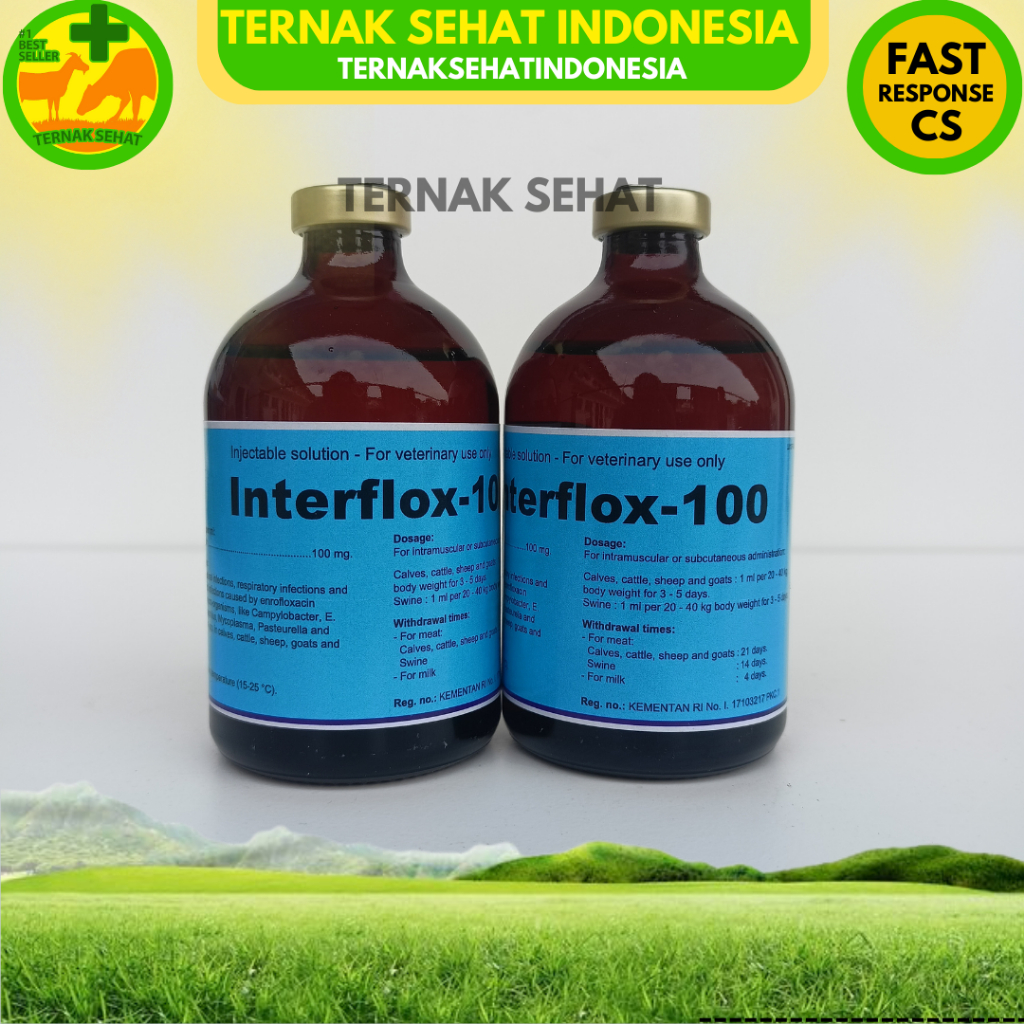 Jual INTERFLOX 100 100ML - Obat Antibiotik Pernafasan dan Pencernaan ...