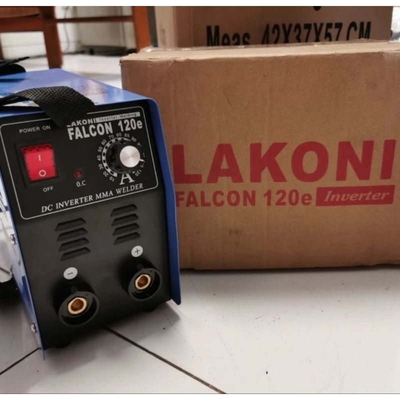 Jual MESIN LAS TRAFO INVERTER LAKONI FALCON 120E 900 WATT 120 E | Shopee Indonesia