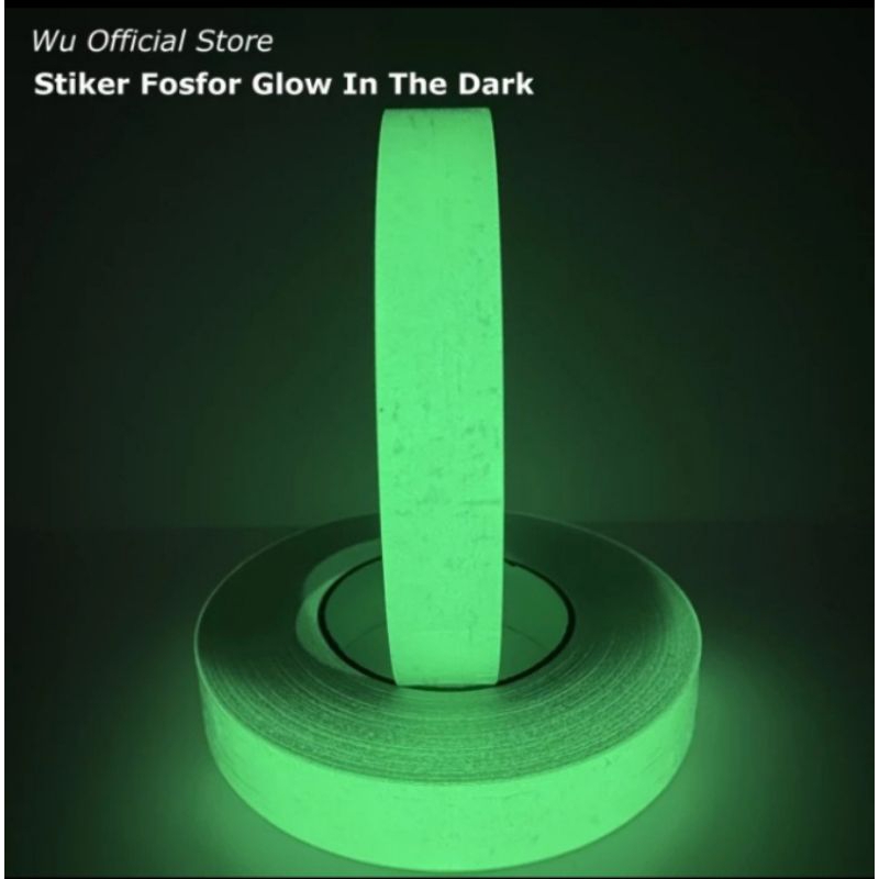 Jual Glow In The Dark Tape 24mm x 45m Sticker Menyala di Tempat Gelap ...