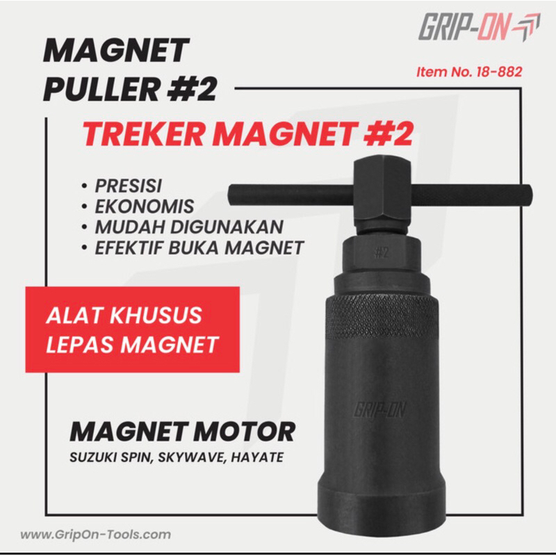 Jual GRIP ON Treker magnet no 2 / treker magnet motor matic suzuki ...