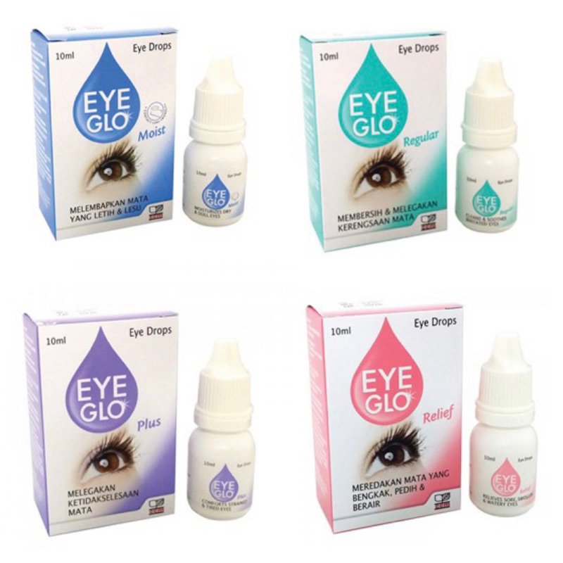 Jual Eye Glo/Eye Drops Reguler 10ml Import Malaysia | Shopee Indonesia