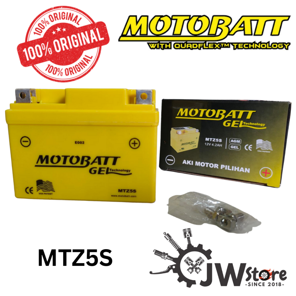 Jual Aki Motobatt Gel MTZ5S | Shopee Indonesia