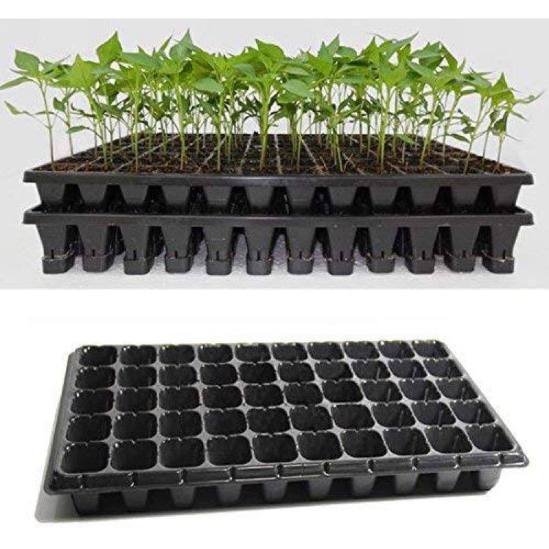Jual Pot Tray Semai/Seedling Tray Bibit Tanaman 105 dan 200 Lubang ...