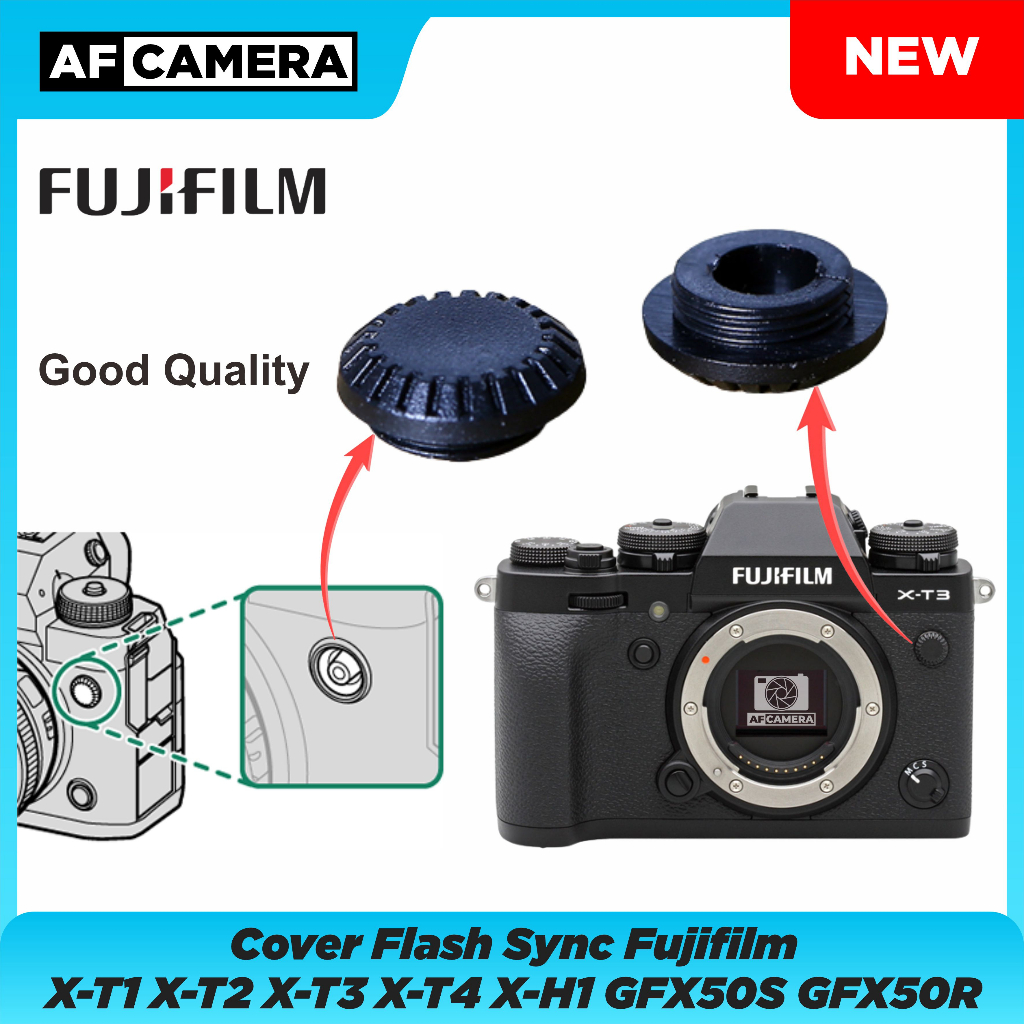 Jual Tutup Bulat Konektor Flash Sync Synchro Sincro Terminal Cover ...