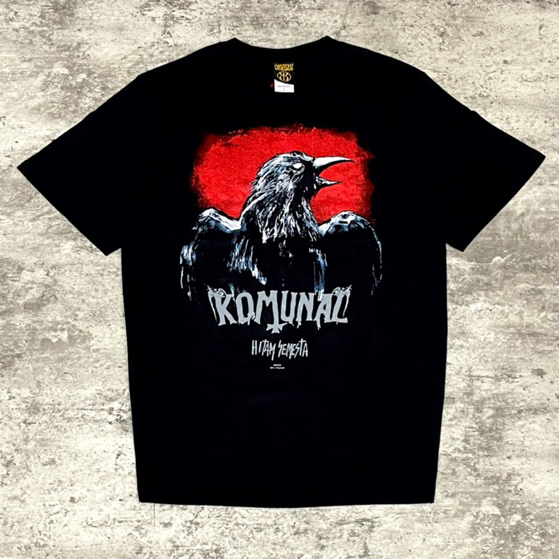 Jual Komunal - Hitam Semesta Tshirt - Black | Original Merchandise ...