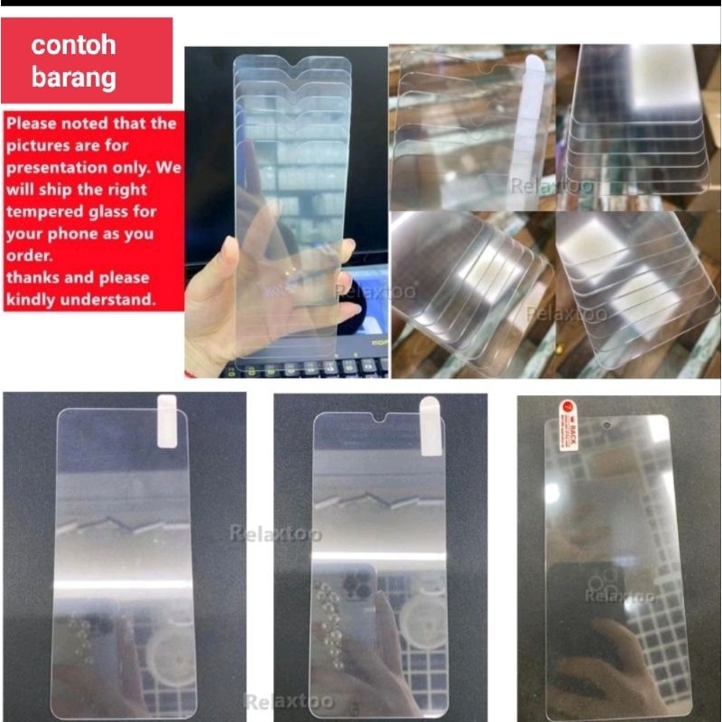 Jual Tempered glass/Anti gores/TG/Temper kaca bening type hp Samsung A14/A04S | Shopee Indonesia