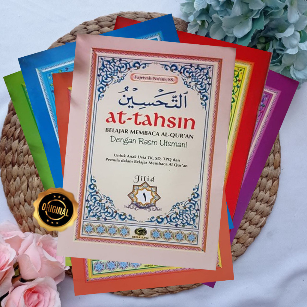 Jual Kitab At-Tahsin Belajar Baca Al-Quran Rasm Utsmani 6 Jilid ...