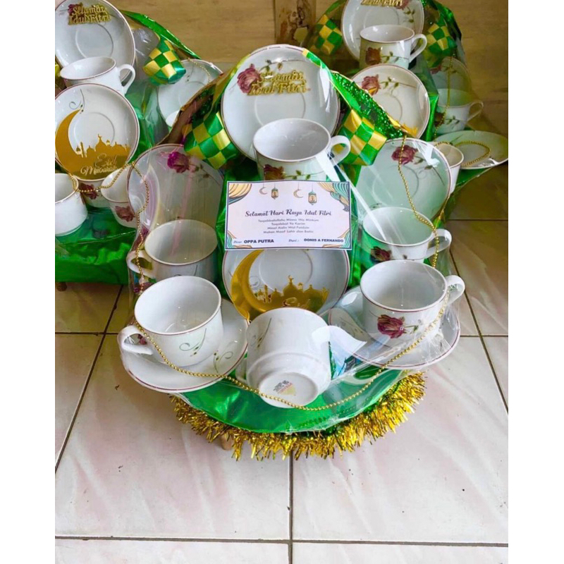 Jual PARCEL HAMPERS IDUL FITRI LEBARAN TEA SET PECAH BELAH | Shopee ...