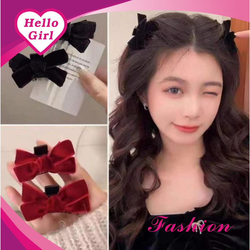 Jual (Hello Girl) F206 Jepit Rambut Wanita/ Jepit Rambut Model Pita Gaya Korea Import | Shopee ...