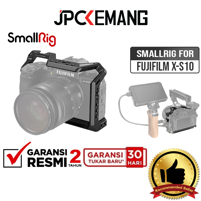 Jual Smallrig Cage for Fujifilm XS10 3087 Small Rig Camera Cage Fuji X-S10 Garansi Resmi ...