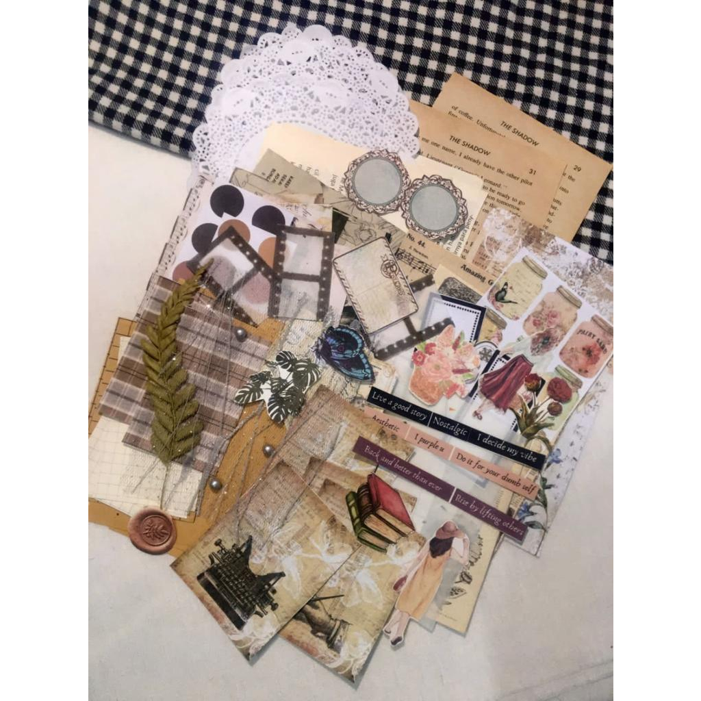 Jual Journal kit eco / Journaling Kit Lengkap dengan dried flower ...