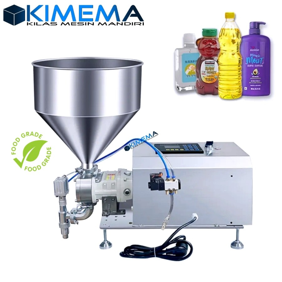 Jual Mesin Filling Pengisi Cairan Otomatis Liquid dan Pasta Food Grade ...