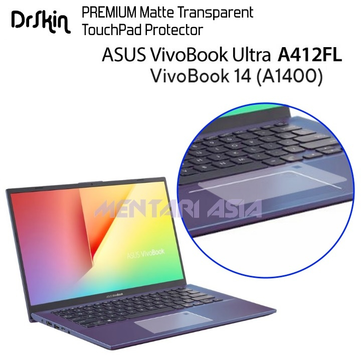 Jual Touchpad Protector ASUS VivoBook A412FL A1400 - DrSkin Matte ...