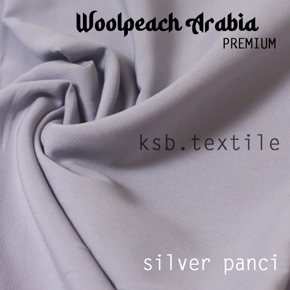 Jual Kain Rollan Woolpeach Arabia Premium / Wolfis / Wolvis / Woolpis ...
