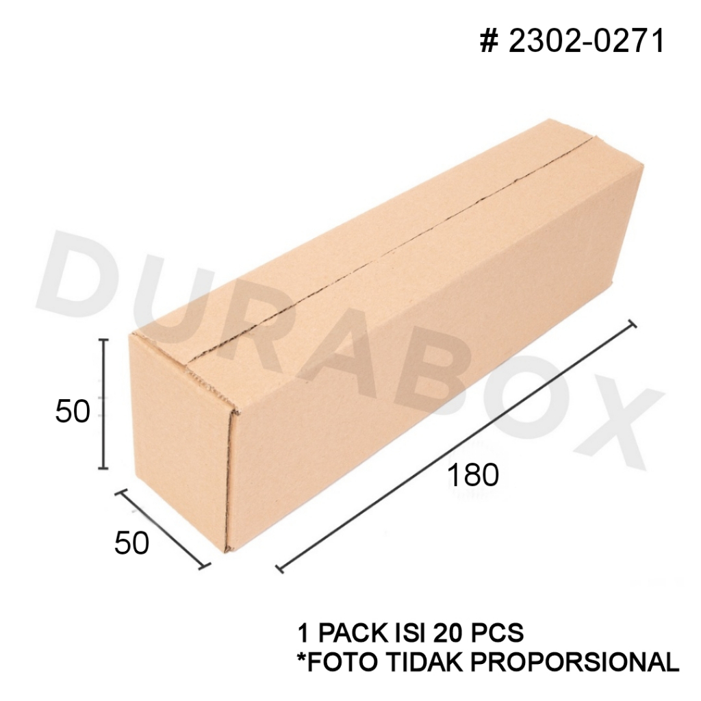 Jual 18 x 5 x 5 cm A1 | KARDUS / KARTON BOX CORRUGATED - KEMASAN ...