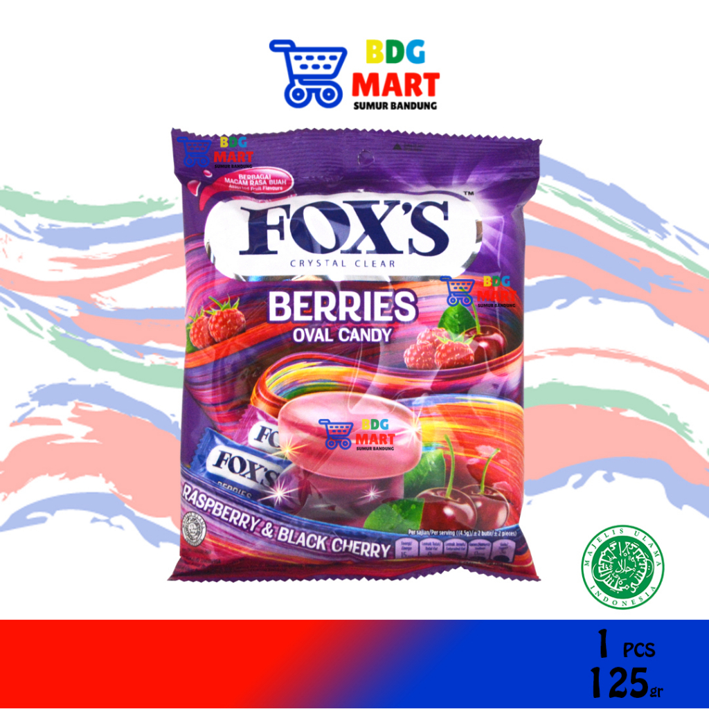 Jual PERMEN FOX BERRIES OVAL CANDY HANYA 1 PCS BUKAN SATU PACK | Shopee ...