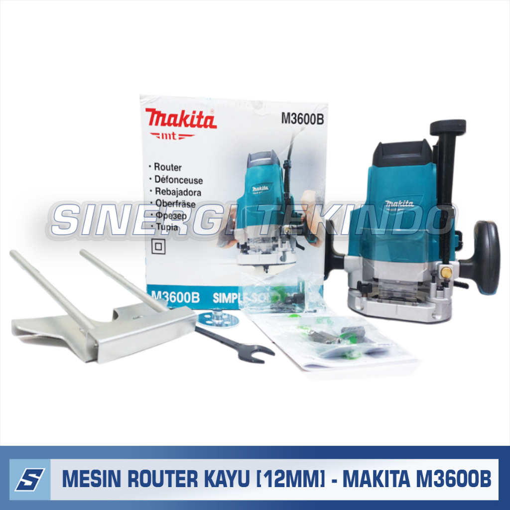 Jual Mesin Profil Router Trimmer Kayu - MAKITA M3600B Router 12MM M ...
