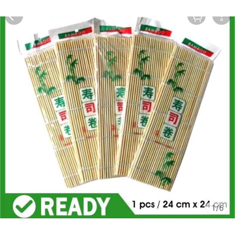 Jual Sushi Roll Bamboo Alat Penggulung Sushi Kimbab Bambu Papan Tikar ...