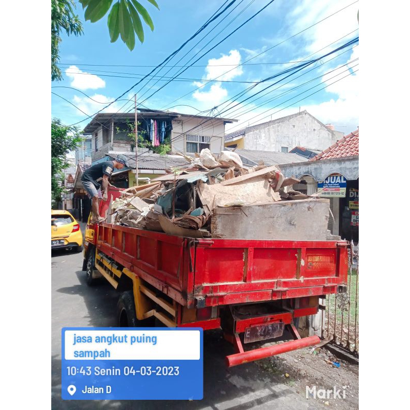 Jual jasa angkut puing sampah proyek pengurugan barang bekas rmh an dll ...