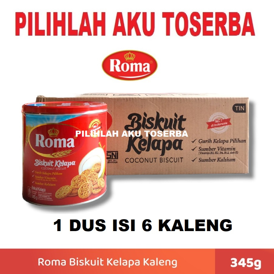 Jual Biskuit Roma KELAPA KALENG - ( HARGA 1 DUS ) | Shopee Indonesia