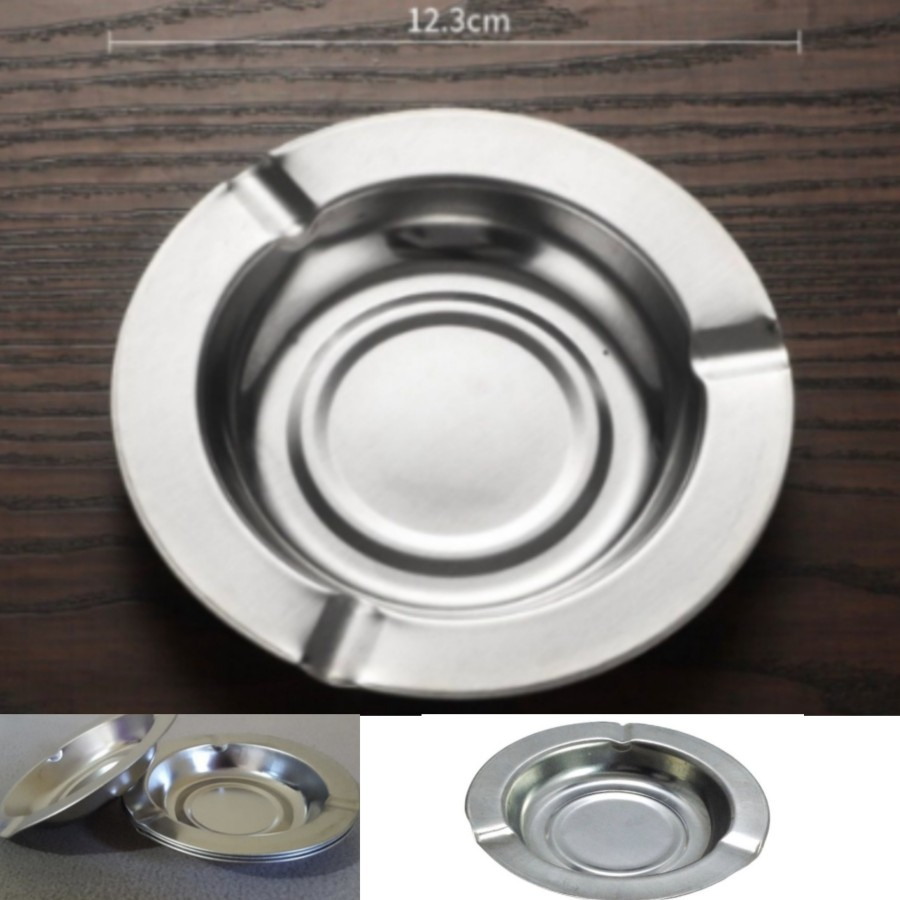 Jual Asbak untuk Kafe Cafe Style Ashtray Ash Tray Premium Stanless ...
