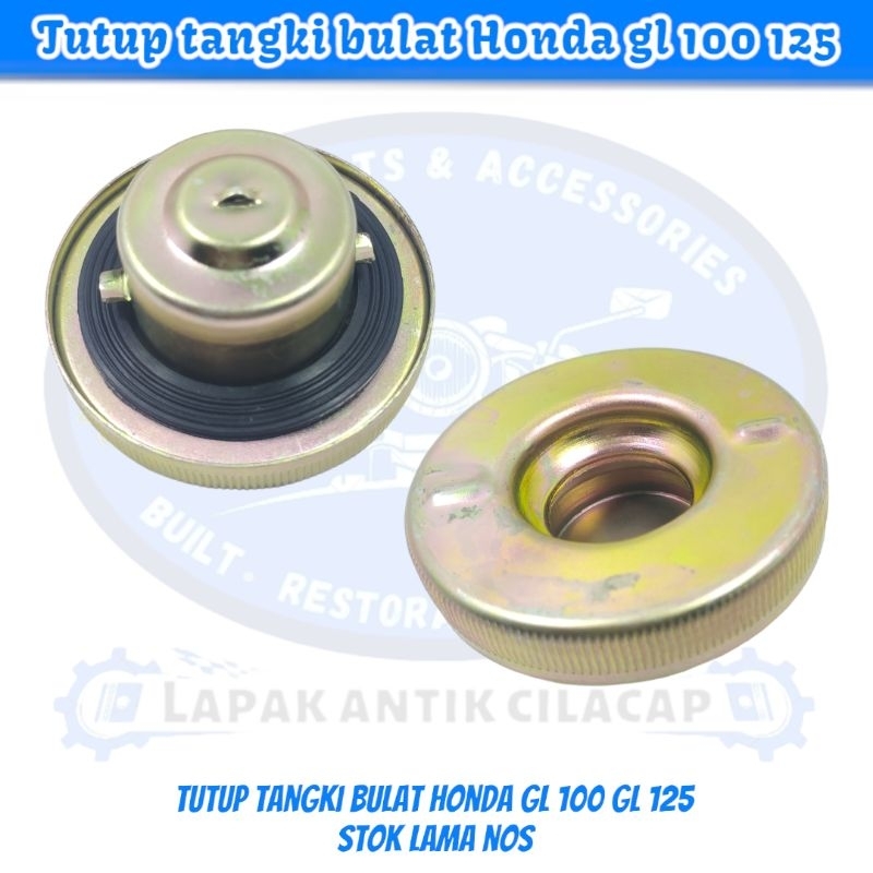 Jual Tutup tangki tang tank honda gl 100 gl 125 original ori nos baru ...