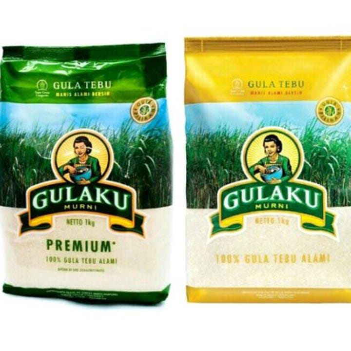 Jual GULAKU 1KG / Gula pasir gulaku 1kg / Gulaku kuning 1kg / Gulaku ...