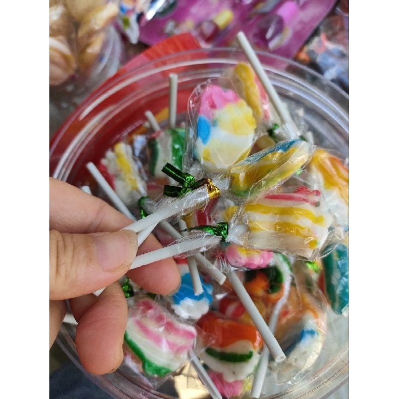 Jual permen lollipop kaki / pax 24pcs | Shopee Indonesia