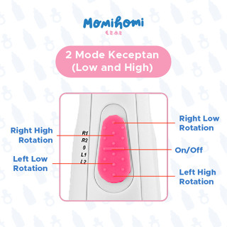 Jual MOMI HOMI Baby Nail Trimmer 03 Gunting Kuku Bayi Elektrik Dengan ...