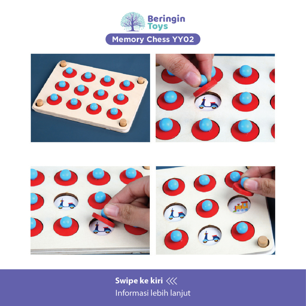 Jual Beringin Toys Mainan Edukasi Memory Chess Board Game/Mainan Anak ...