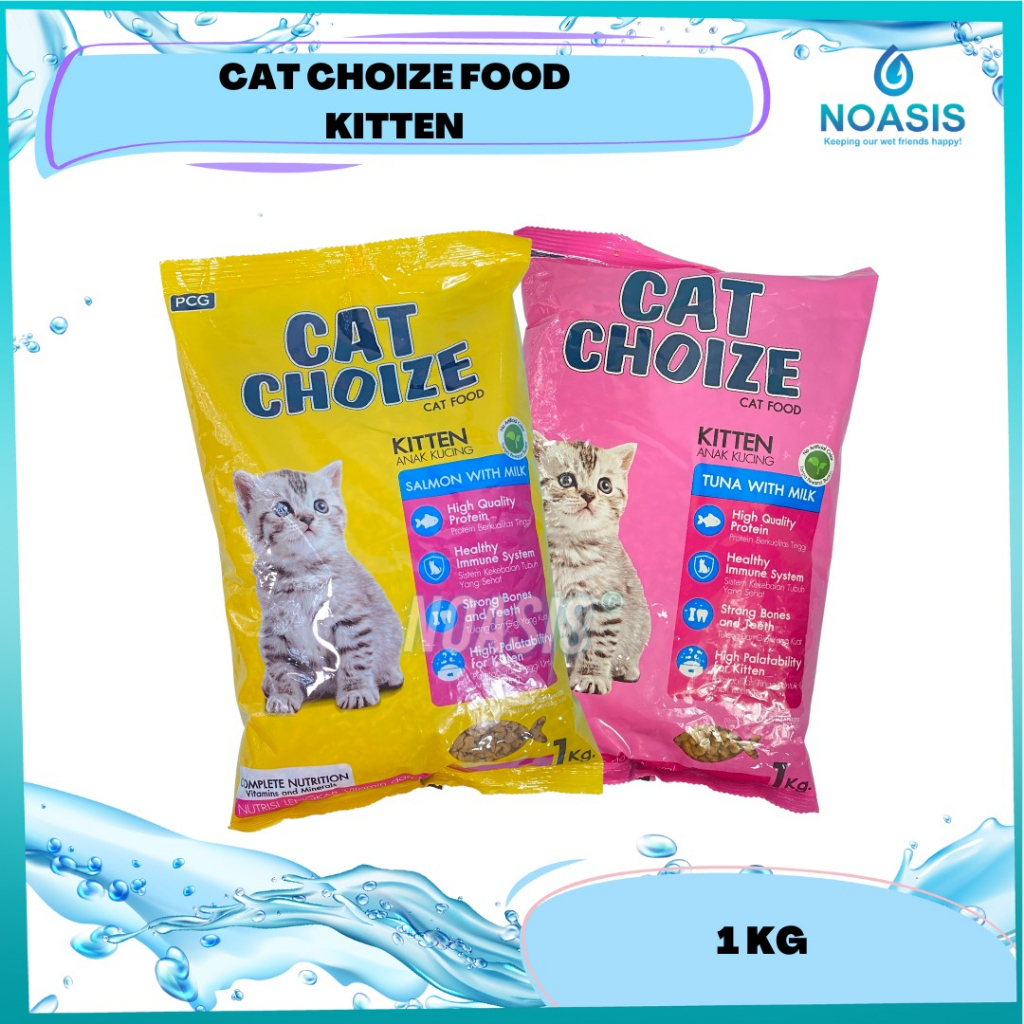 Jual CAT CHOIZE Dry Food 1000 gr Makanan Kucing Kitten Makanan Kucing ...