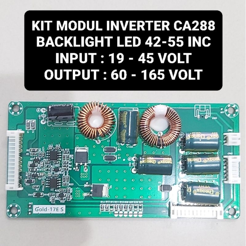 Jual Kit Inverter Backlight TV LED 42 - 55 Inci CA288 Power Supply Back ...