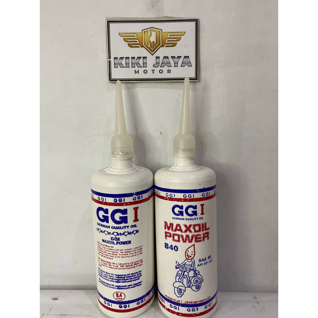 Jual OLI MESIN MOTOR VESPA GGI MAXOIL POWER 400 ML | Shopee Indonesia