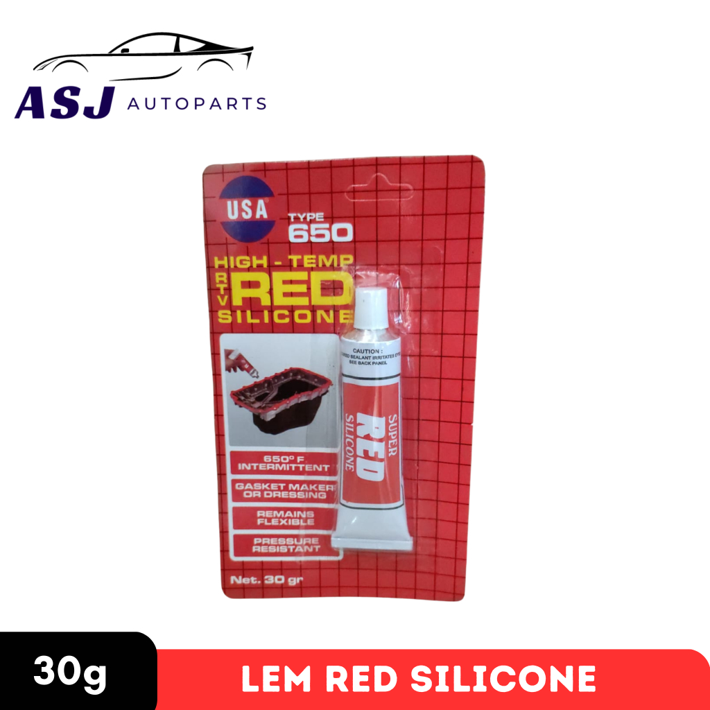 Jual Lem Red Silicone / Lem Merah 30 g | Shopee Indonesia