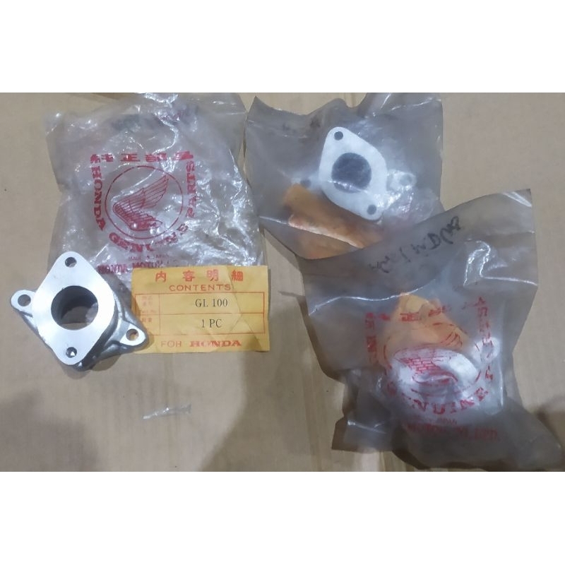 Jual Manipol Manifol Karburator Honda GL 100 125 Original HM | Shopee ...