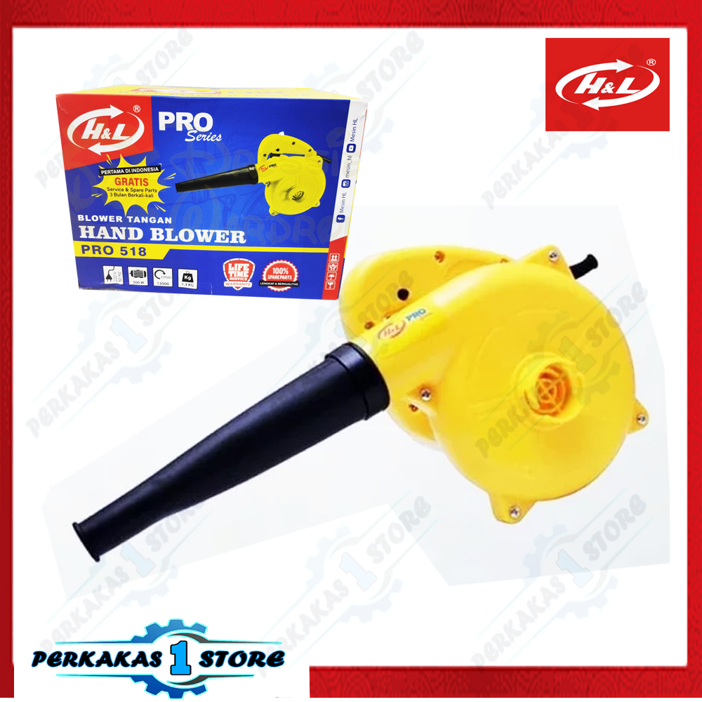 Jual H&L Pro 518 Mesin Blower Tangan Hand Blower Peniup Debu Pengering ...