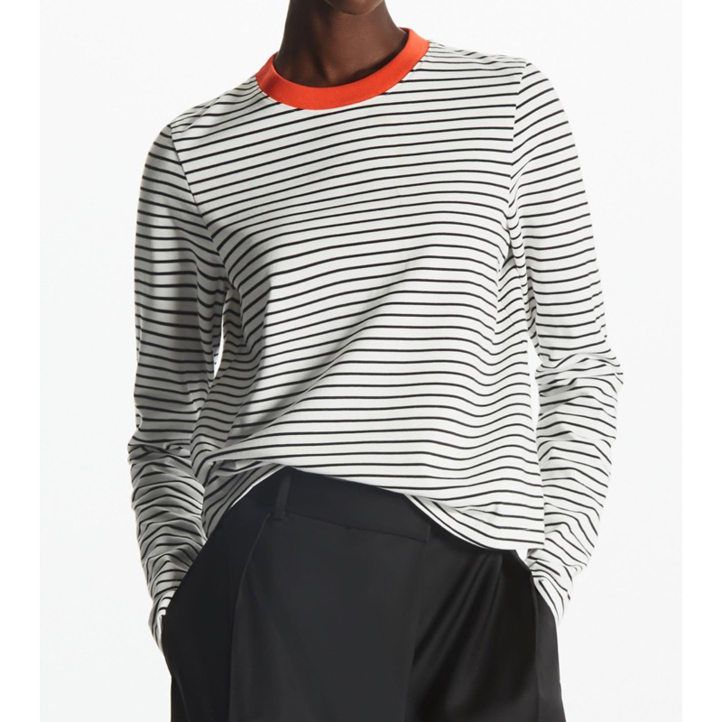 Jual COS Stores Striped Long sleeve tshirt (Size S) | Shopee Indonesia