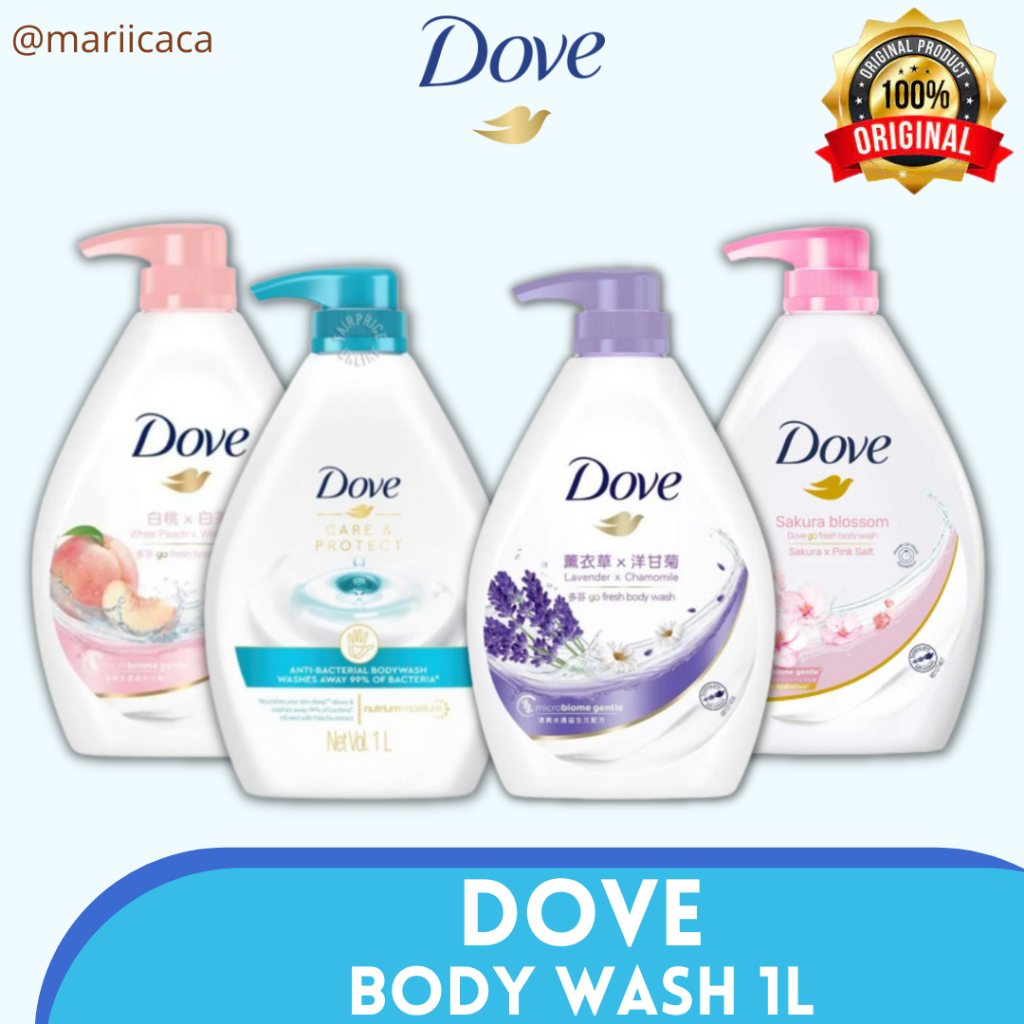 Jual Dove Body Wash / Sabun Mandi (Care and Protect, Lavender, Sakura ...