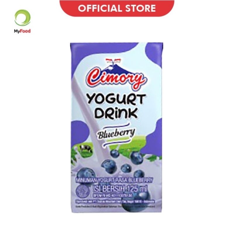 Jual CIMORY YOGURT DRINK 125ML RASA BLUE BERRY | Shopee Indonesia