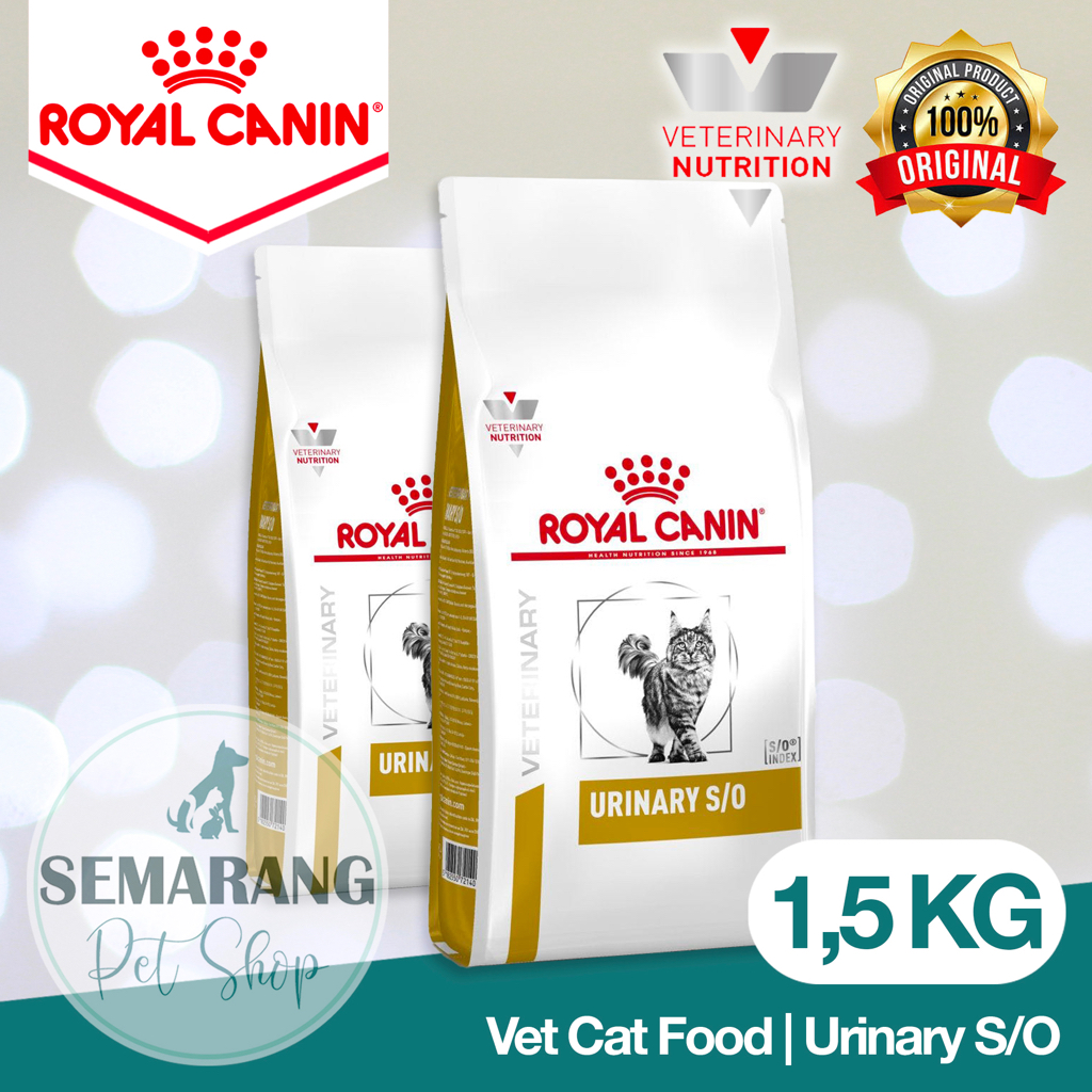Jual Cat Food ROYAL CANIN VET Urinary S/O 1,5kg | RC Cat Food | Struvit ...