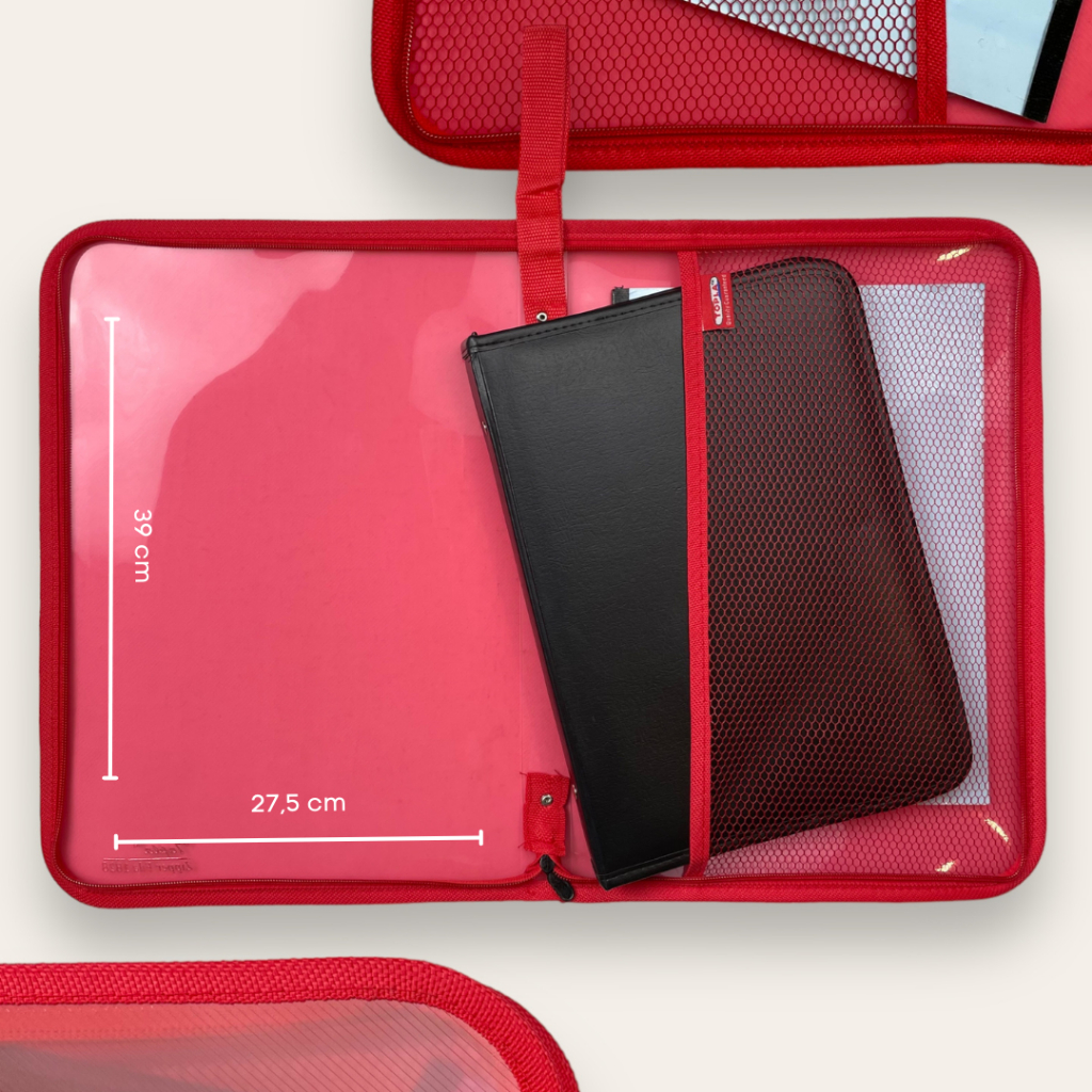 Jual Zipper File map dokumen resleting kertas berkas folder organizer ...