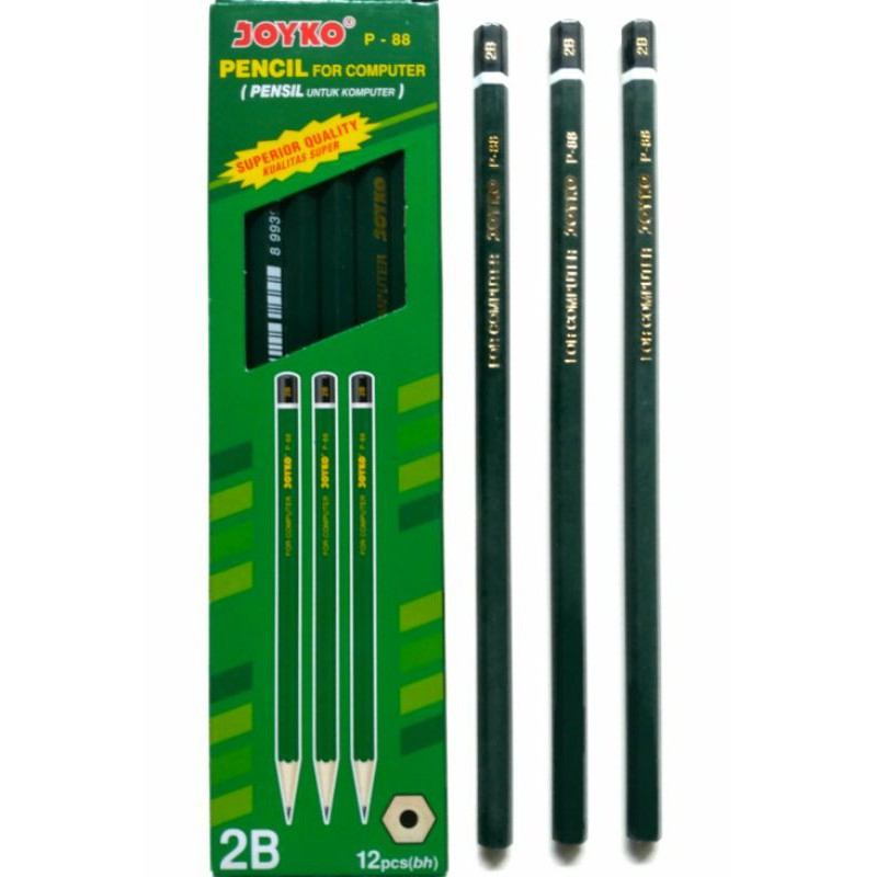 Jual PENSIL 2B JOYKO P-88 FOR COMPUTER | Shopee Indonesia